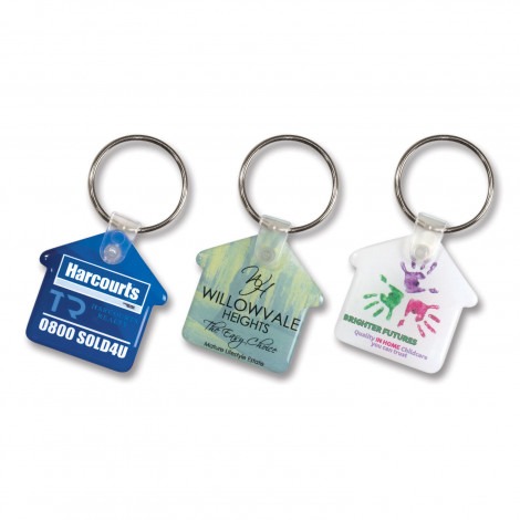 Flexi Resin Key Ring - House | Southern Monograms