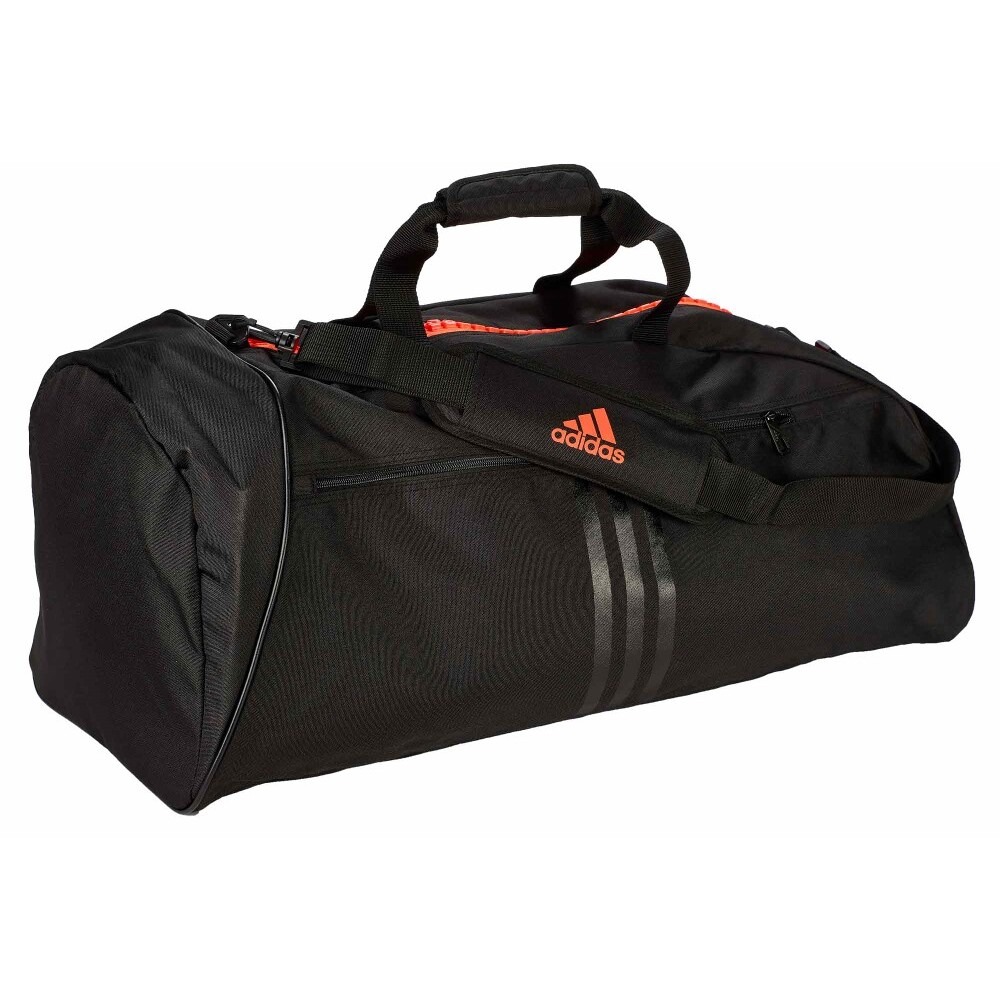 Adidas Sports Bag Black Red Medium Southern Monograms Adidas Sports Bag Black Red Medium Southern Monograms