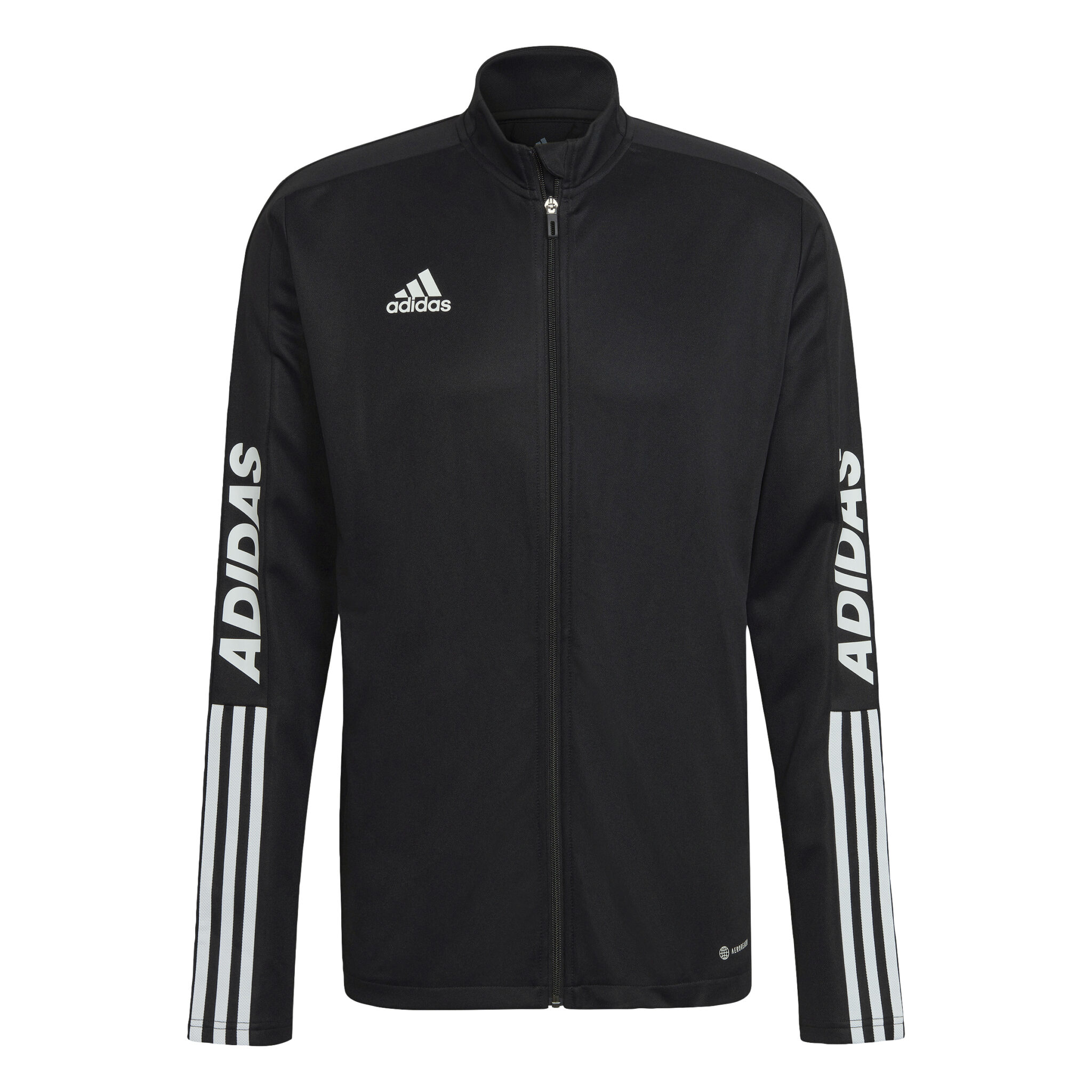 Tiro Adidas Wording Jacket - Black | Southern Monograms
